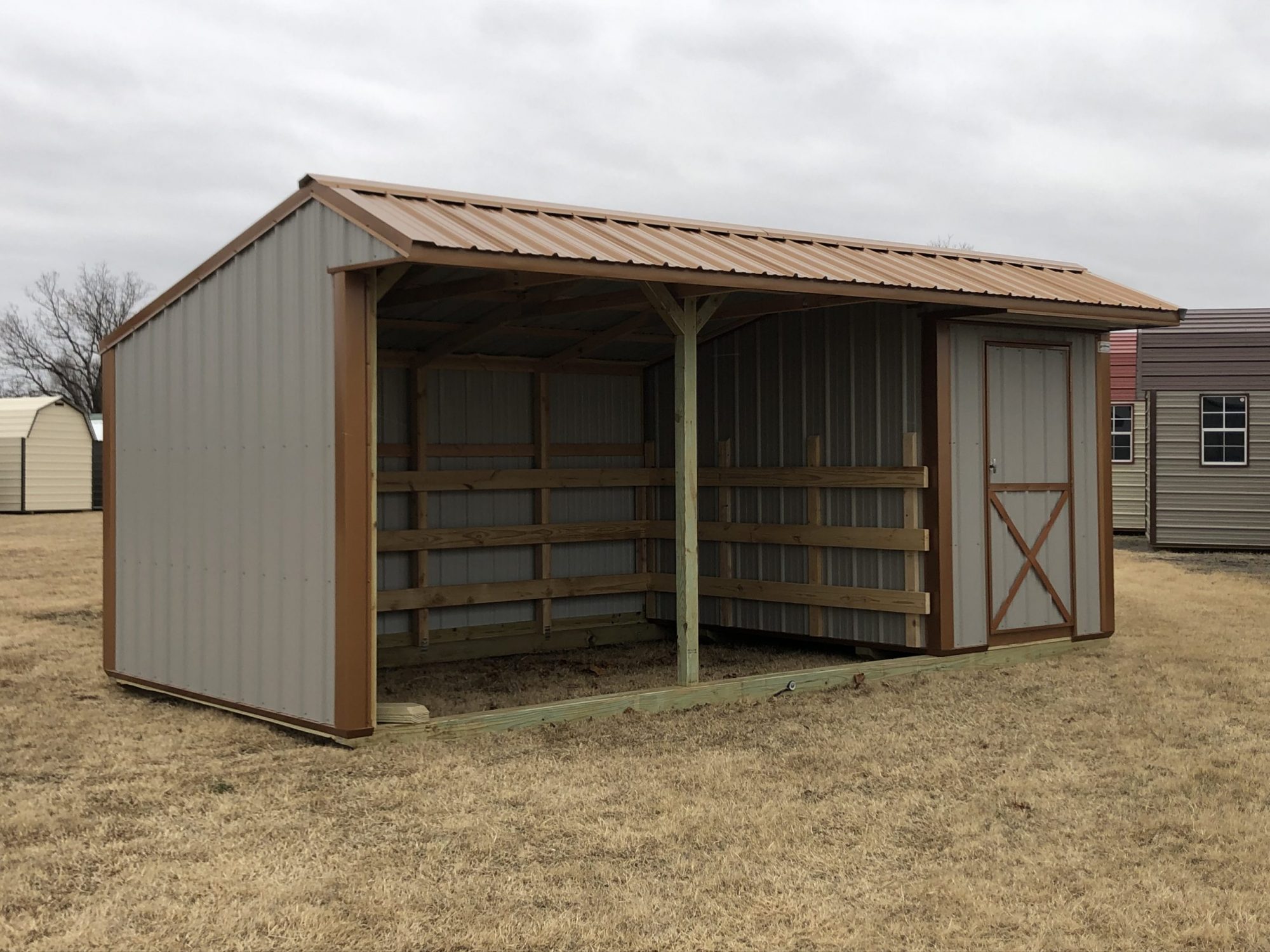 Metal Horse Barns With Tack Room – OKStructures