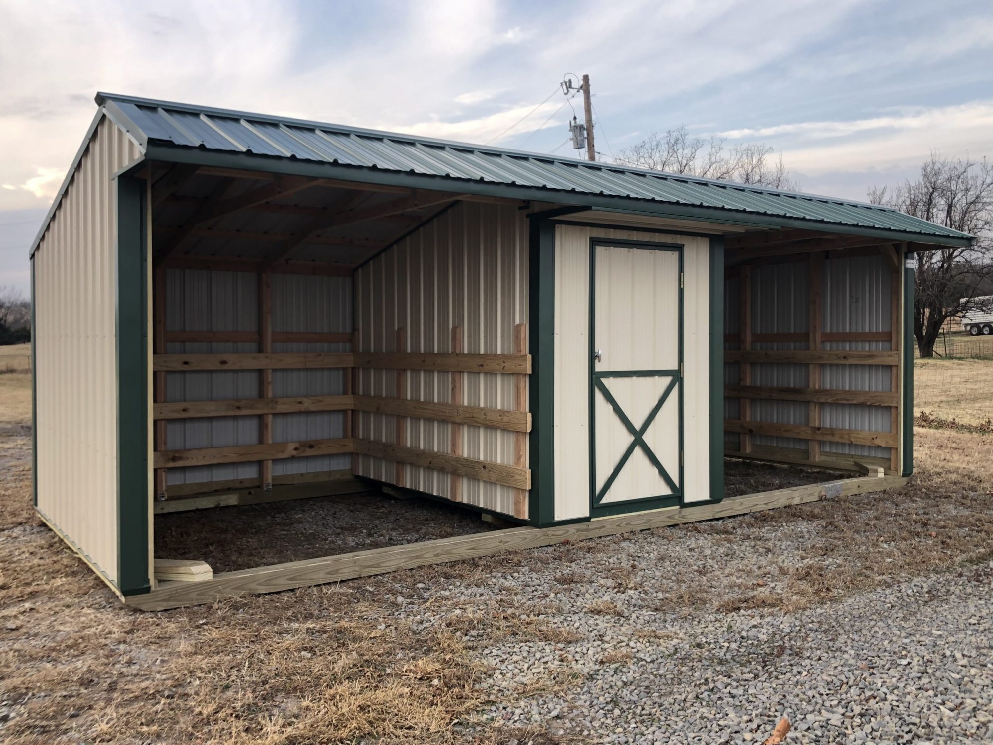 Metal Horse Barns With Tack Room – OKStructures